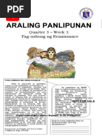 Ap 8 Q3 Module 1-Pag Usbong NG Renaissance | PDF