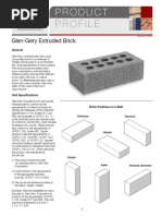 Belden Brick Size and Dimension Guide | PDF | Brick | Building Materials