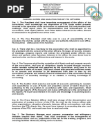 Leadership Duties and Responsibilities of General Pta Officers | PDF ...