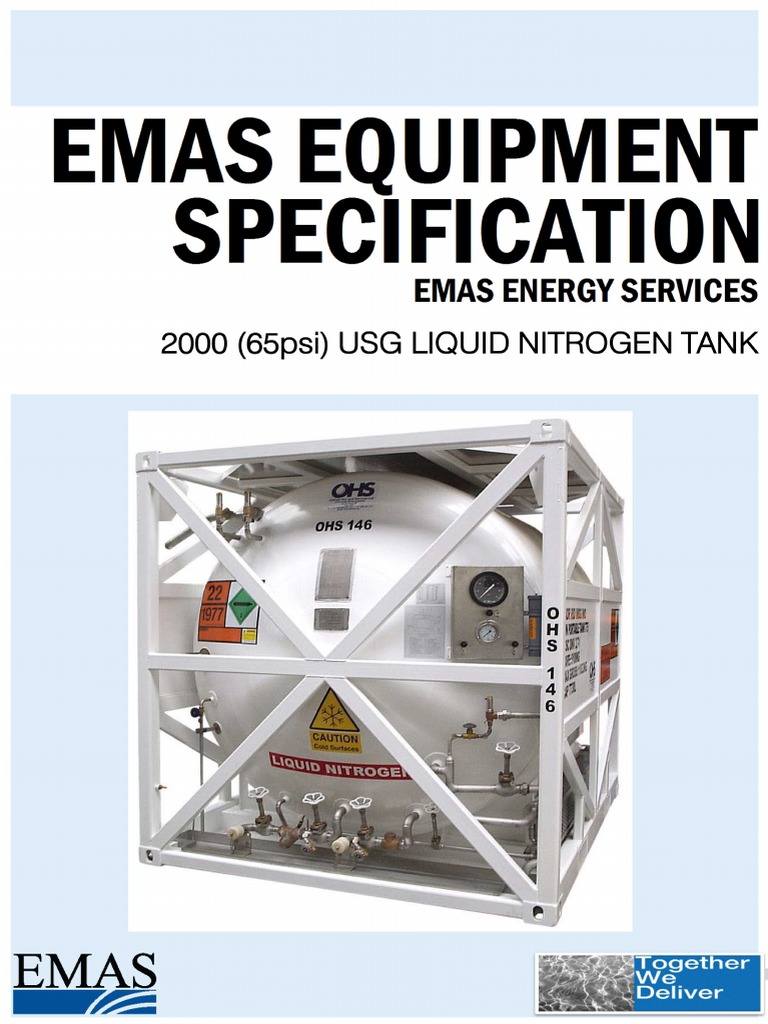 2000 USG Liquid Nitrogen Tank | PDF