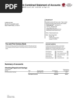 USA BMO Harris Bank Statement 3 Page | PDF | Credit Card | Overdraft
