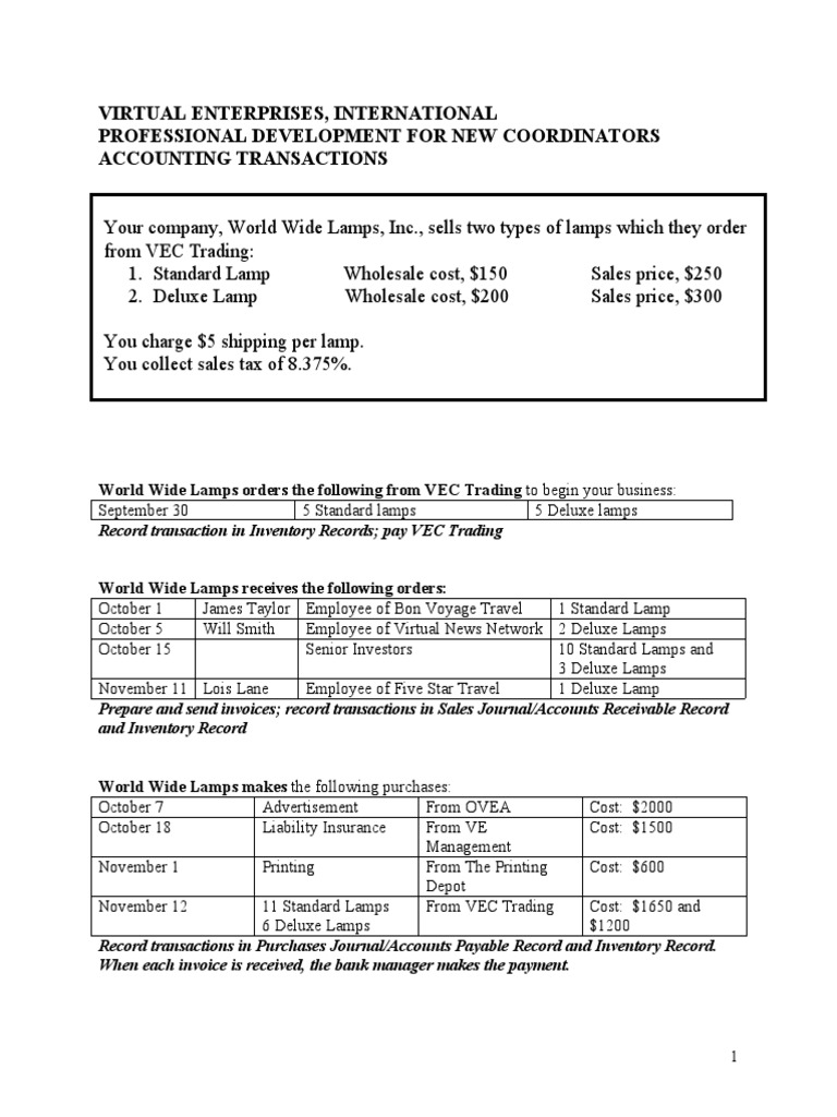 Accounting Transaction Exercises 2 | PDF | Accounts Payable | Payroll