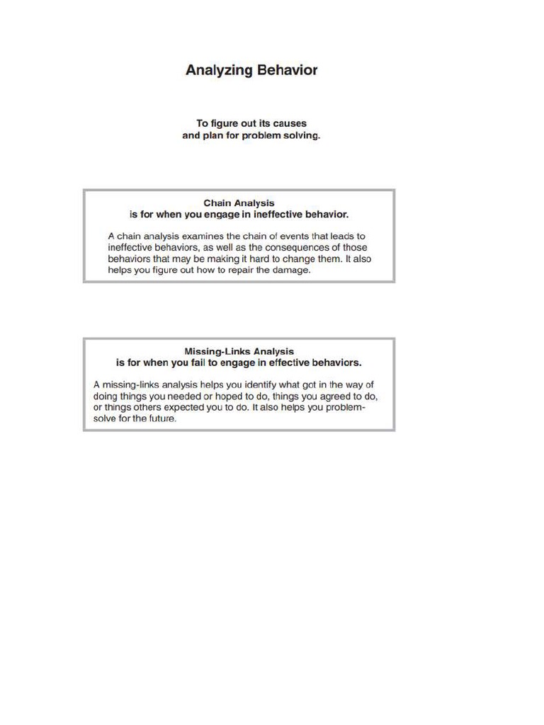 Chain Analysis And Missing Link Analysis Pdf