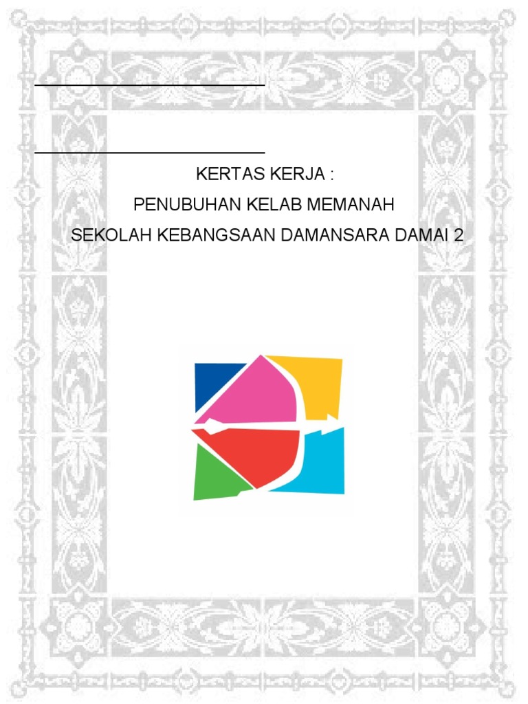 Kertas Kerja Penubuhan Kelab Memanah SKDD2 | PDF