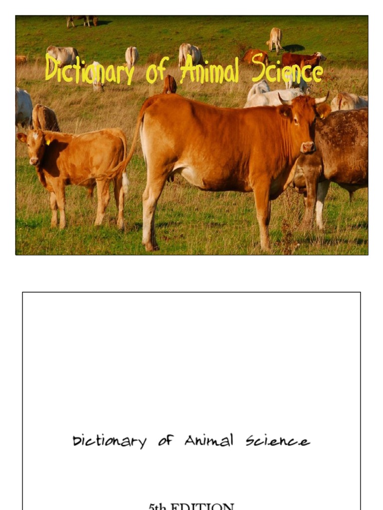 Animal Dictionary | PDF