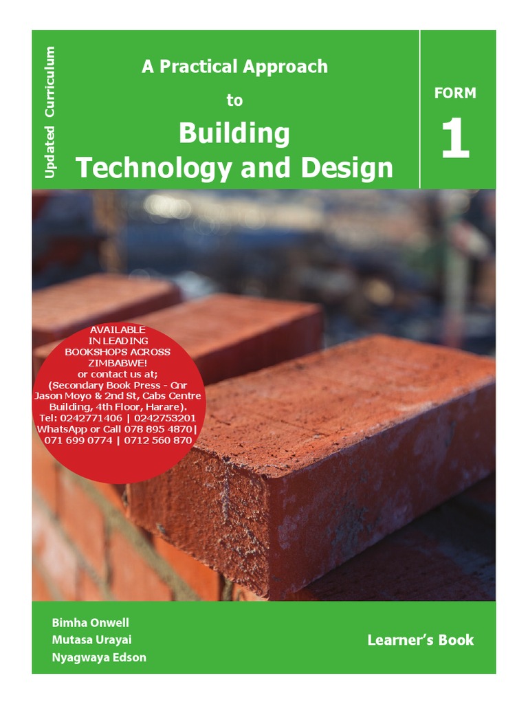 Building Technology and Design Form 1 | PDF | Building Materials ...