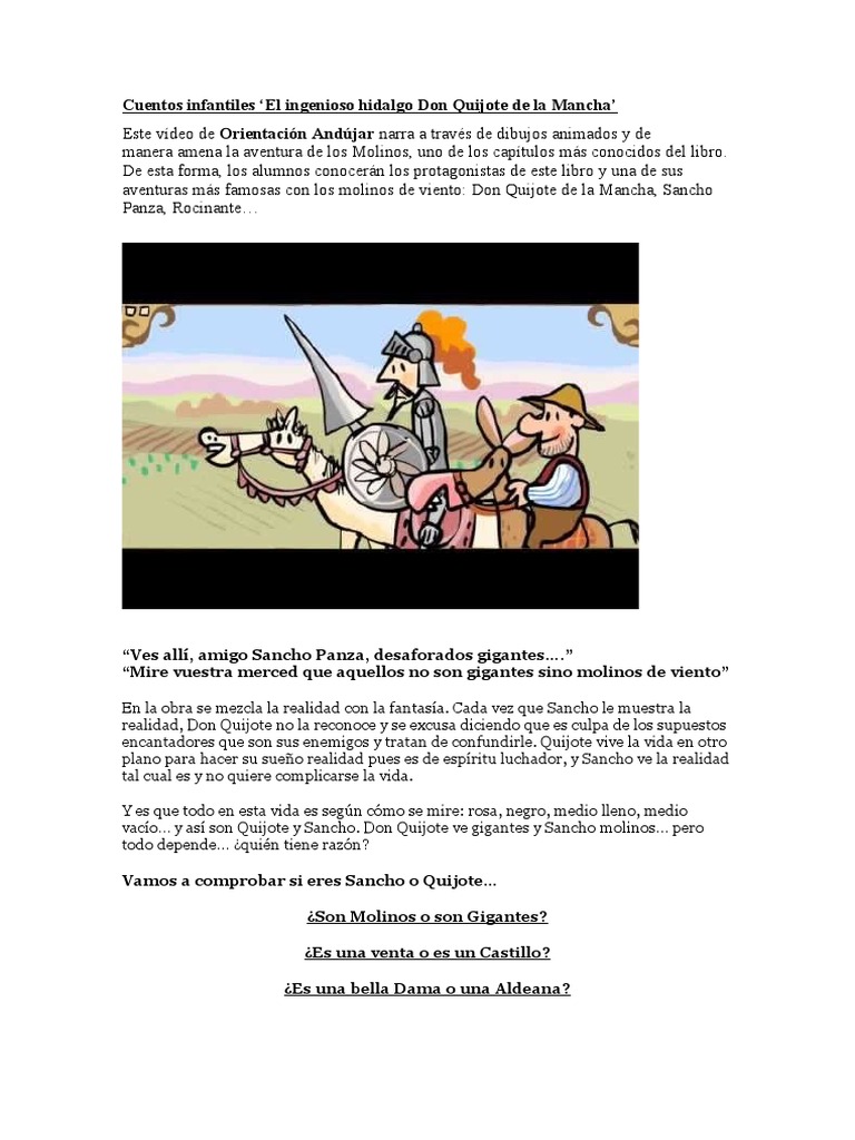 Aventuras Animadas de Don Quijote | PDF | Arte