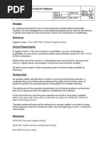 Jewelry Policy for Food Handling Area | PDF
