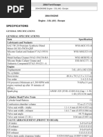 Engine Build Sheet | PDF | Piston | Internal Combustion Engine