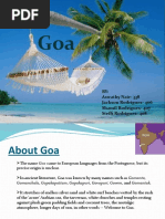 Goa Tourist Map with Distances | PDF