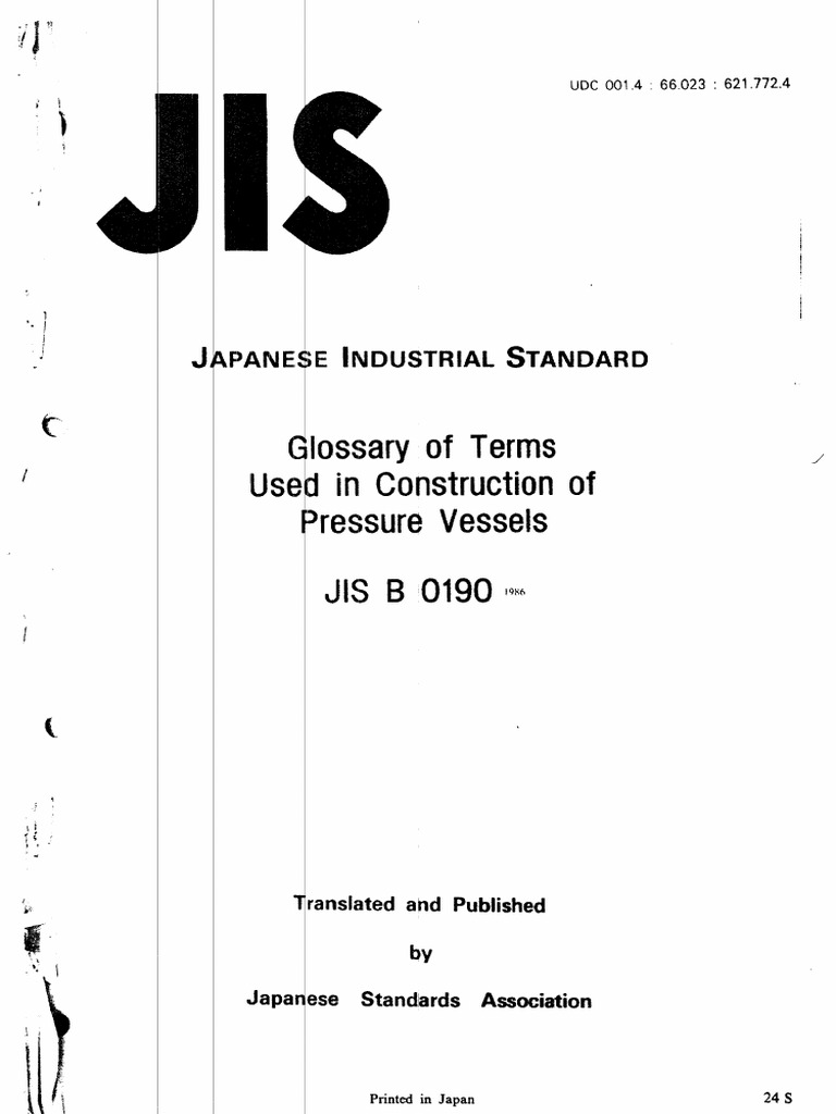 Jis B0190 | PDF