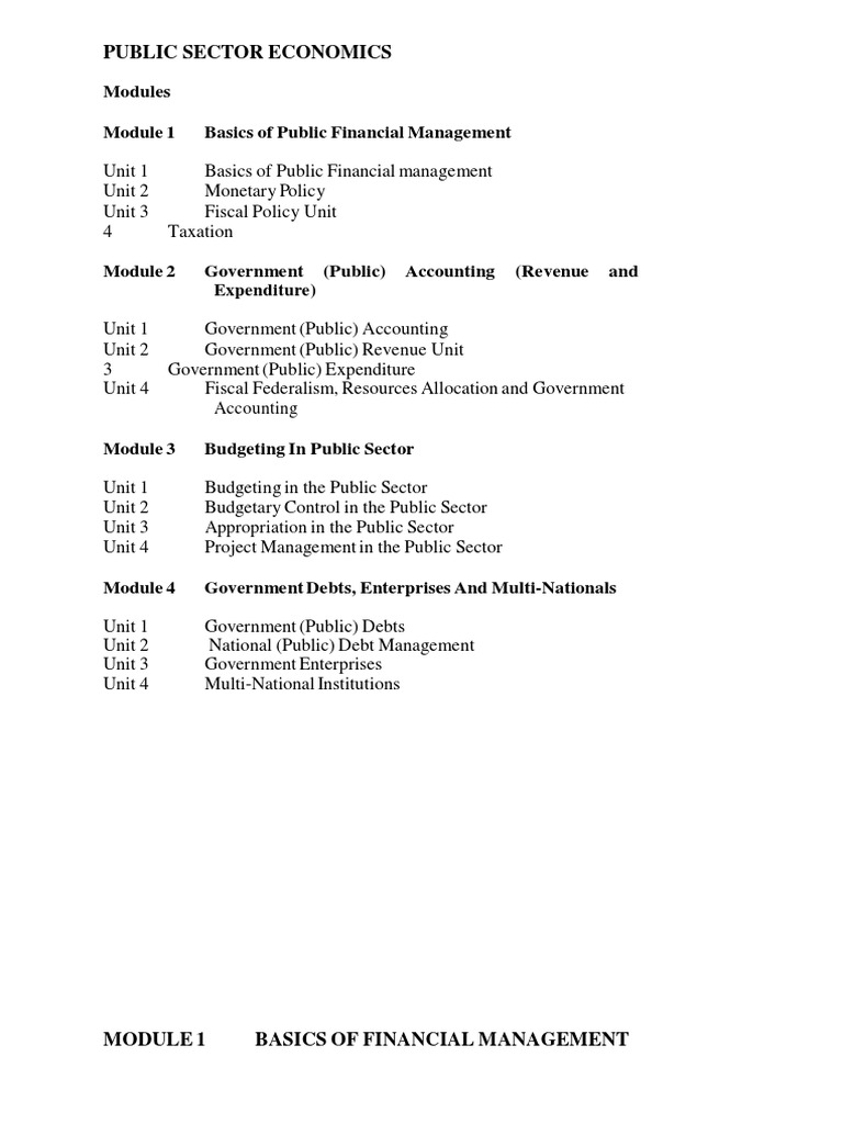 Public Sector Economics | PDF | Monetary Policy | Taxes