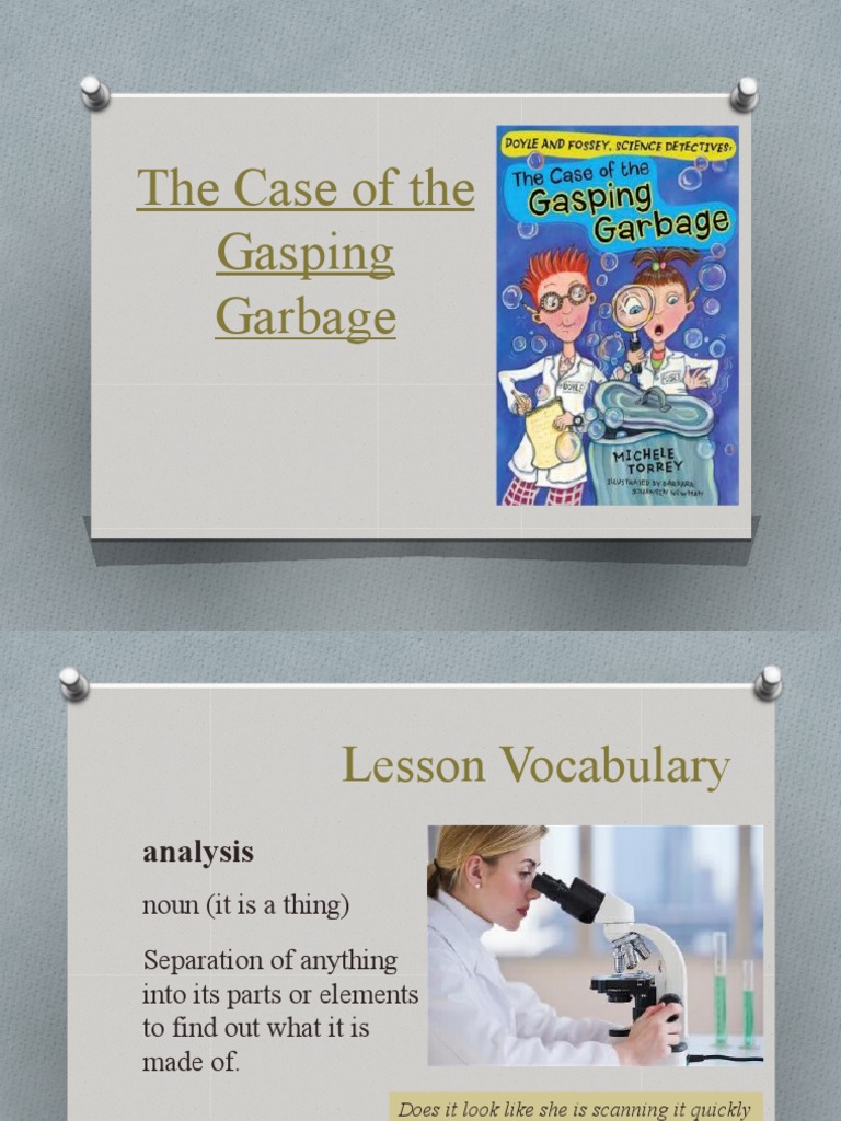 The Case of The Gasping Garbage | PDF | Foreign Language Studies