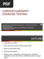 CPET Interpretation Cheat Sheet | PDF | Heart Rate | Clinical Medicine
