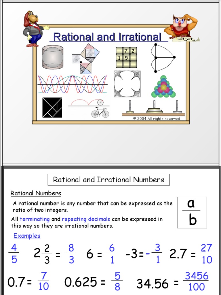 Rational and Irrational Numbers | PDF | Numbers | Rational Number