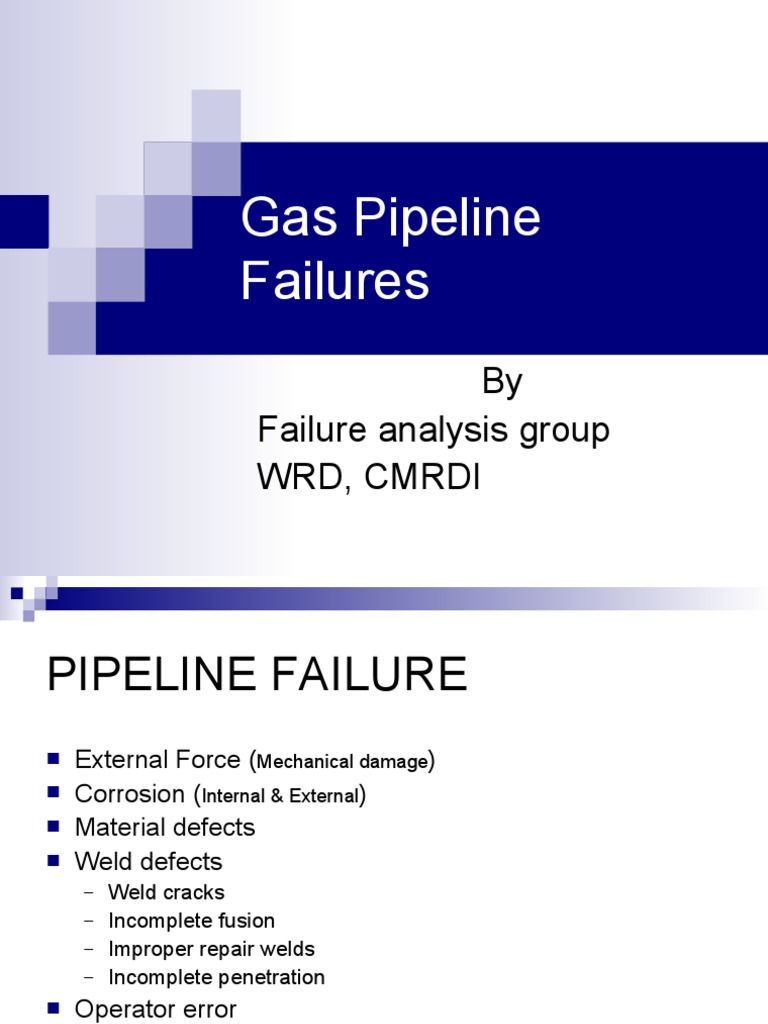 Pipeline Failure Analysis and Corrosion | PDF | Corrosion | Fracture