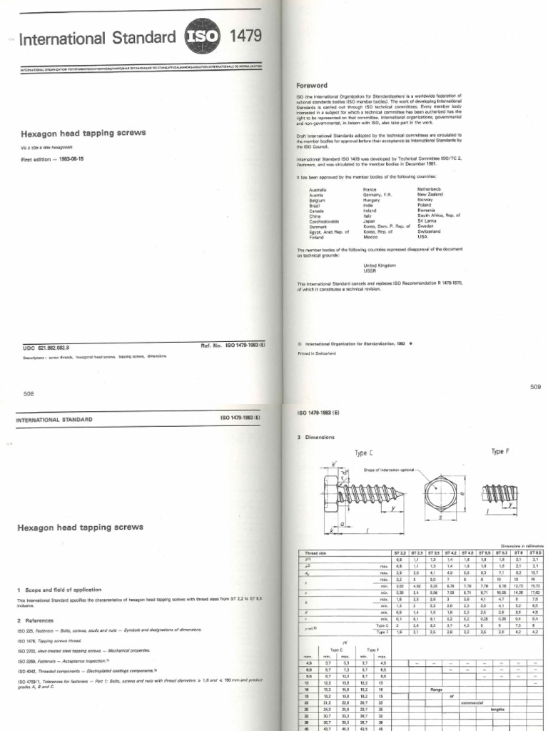 Iso 1479 - 1983 | PDF