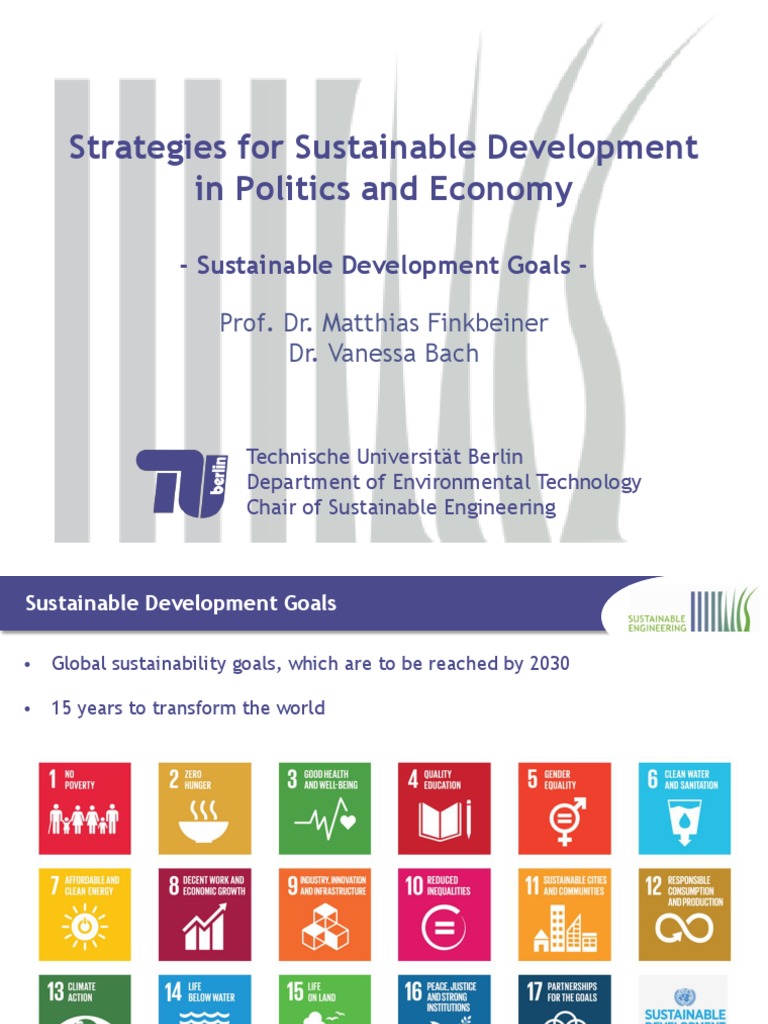 SDGs Introduction Final | PDF | Millennium Development Goals | Water ...