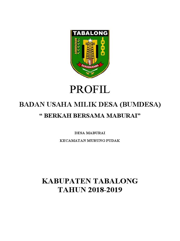 Profil Bumdes Ok | PDF