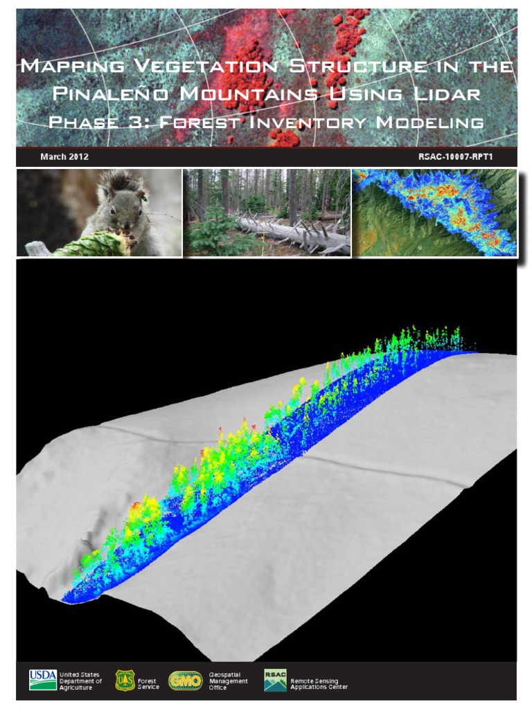 2012.mapping Vegetation Structure in The | PDF | Lidar | Dependent And ...