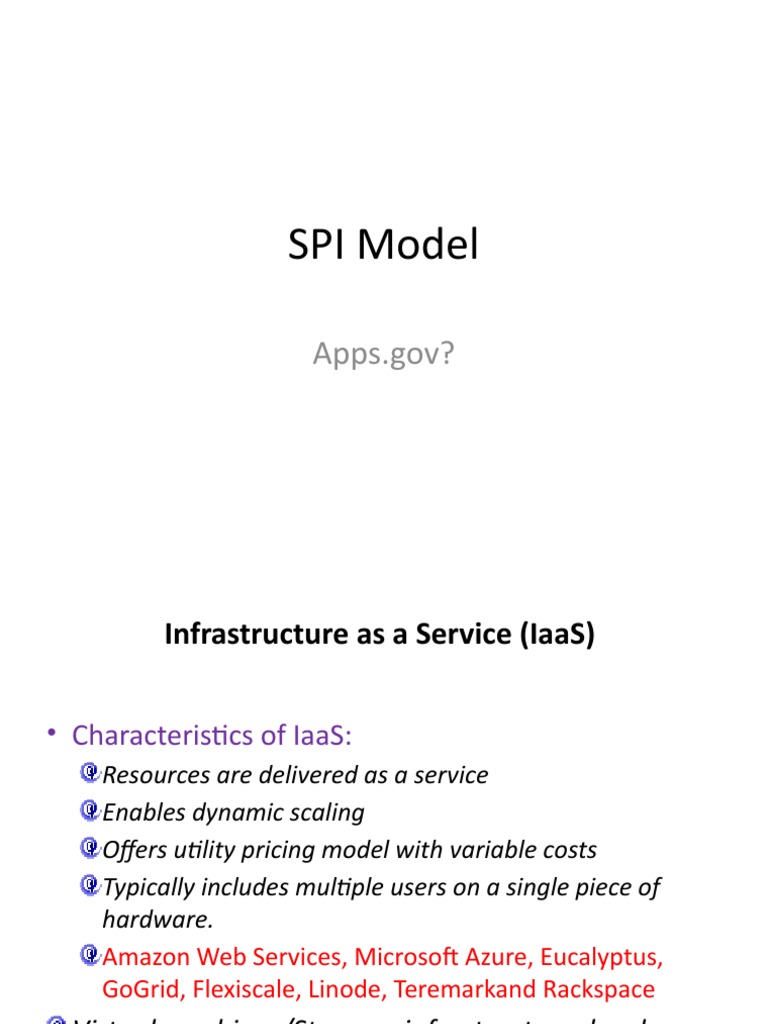 SPI Model | PDF