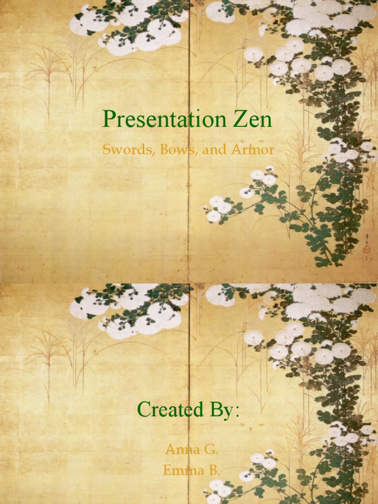 Presentation Zen: Swords, Bows, and Armor | PDF | History