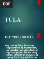 Mga Elemento NG Tula | PDF