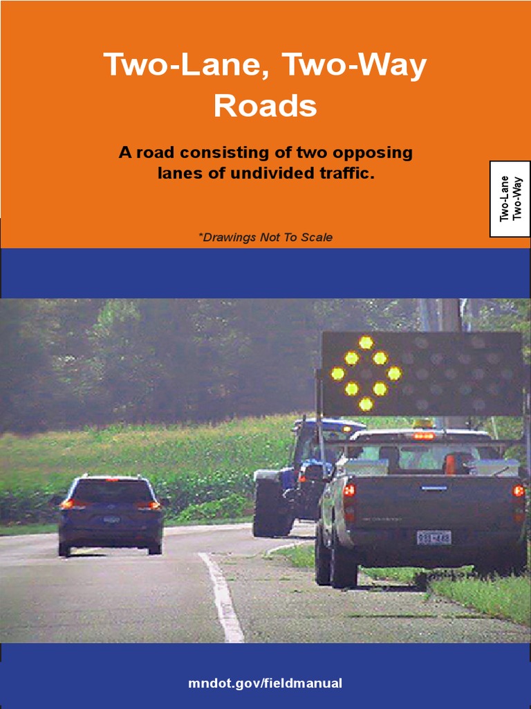 Two Lanes Two Way Roads - Layouts6-35 | PDF | Lane | Traffic