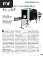 Glass Process Flow Chart | PDF | Glasses | Homogeneous Chemical Mixtures