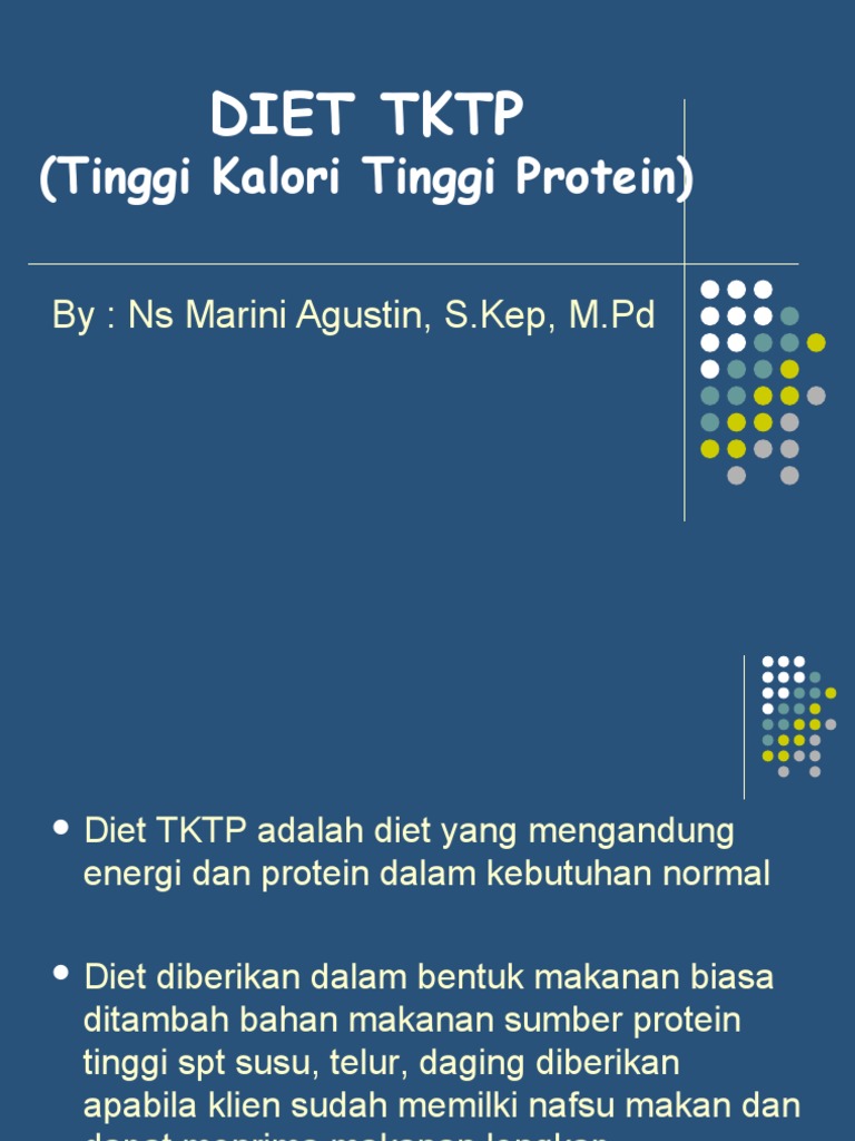 Diet TKTP untuk Pemulihan Tubuh | PDF