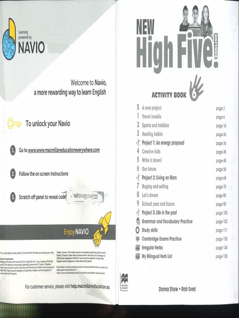 New High Five Activity Book 6 | PDF