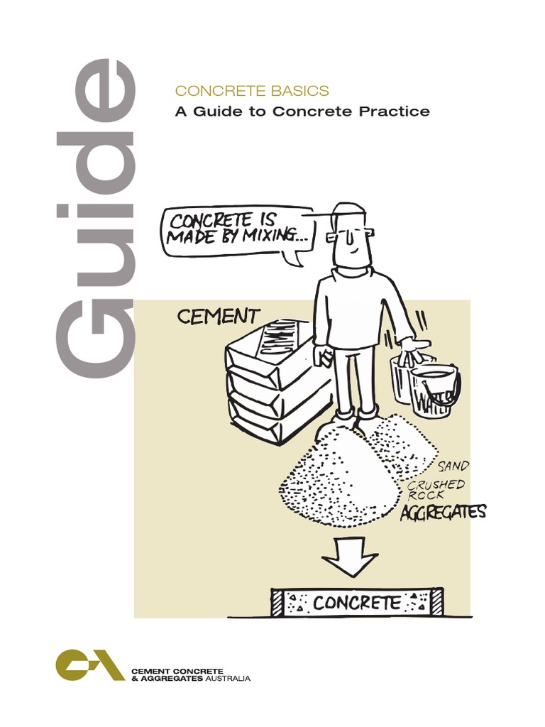 Concrete Basics: A Practical Guide | PDF | Construction Aggregate ...