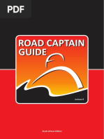 Duties of A Motorcycle Road Captain | PDF | Traffic | Road