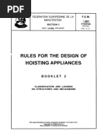 BS 2573-1 - 1983 - Rules For The Design of Cranes | PDF