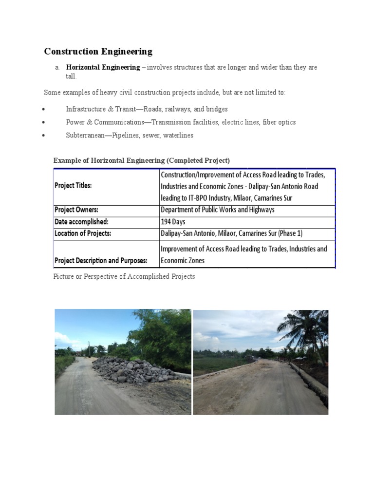 Engineering Report: San Antonio Projects | PDF | Technology & Engineering