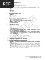 PCIL Set 1 Ver 1.0 | PDF | Insurance | Life Insurance