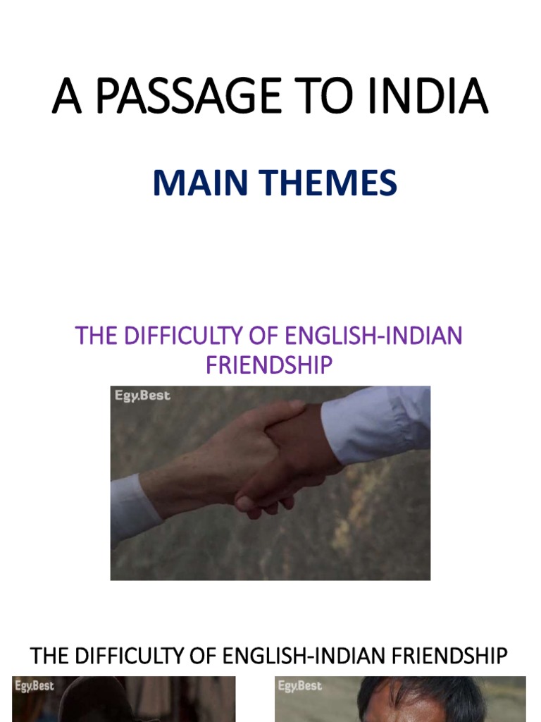 A Passage To India Themes | PDF