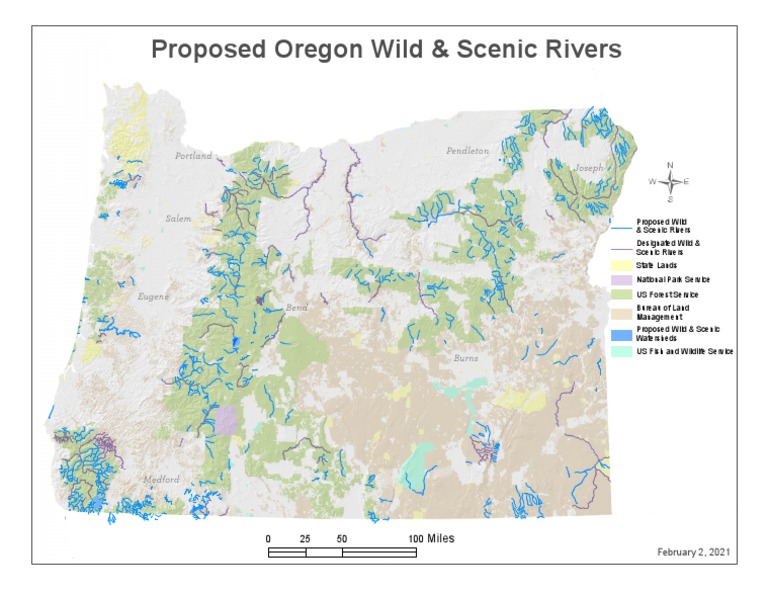 Oregon Proposed WSR Map | PDF