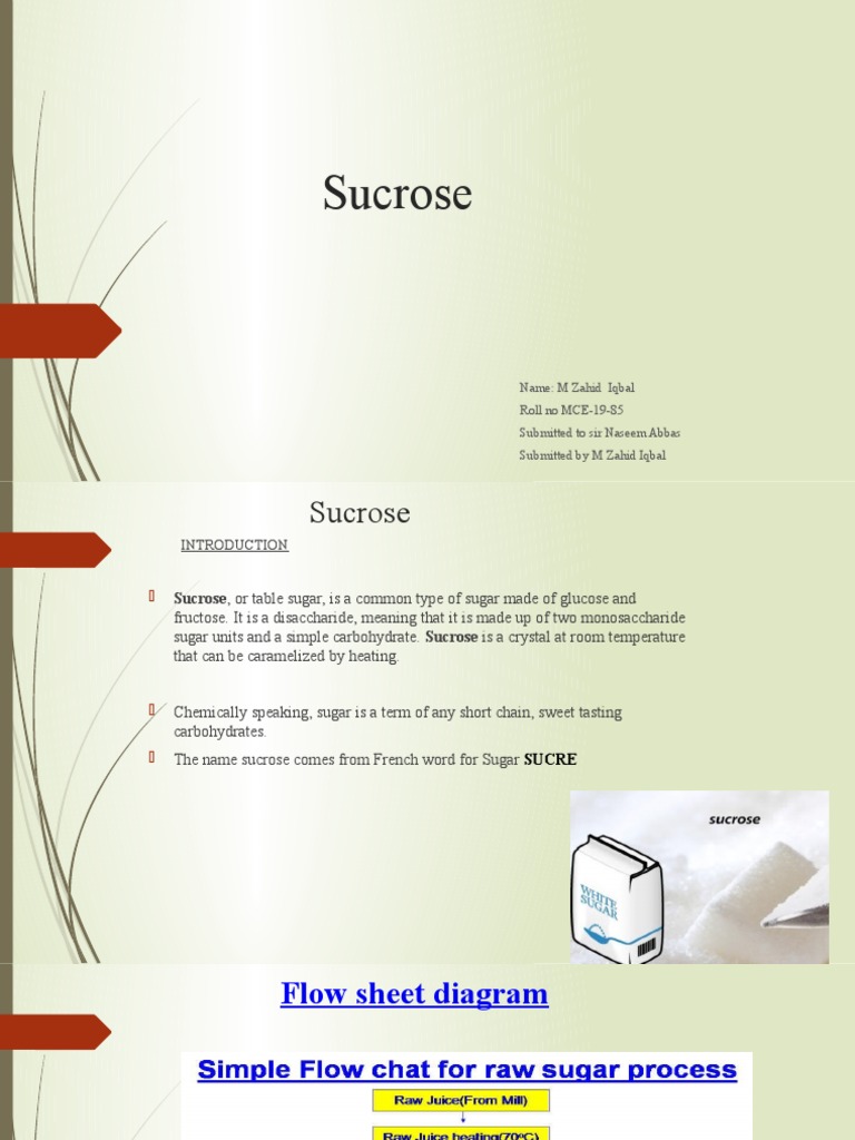 Sucrose | PDF | Sucrose | Carbohydrates