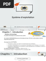 Cours Système Dexploitation | PDF | Système d'exploitation | Kernel (Système d'exploitation)