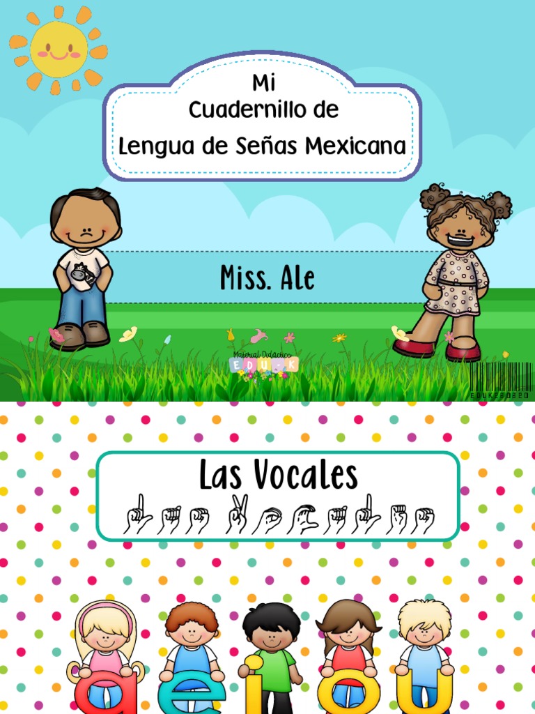 Cuadernillo LSM Miss. Ale | PDF | Color | Tecnicas artisticas