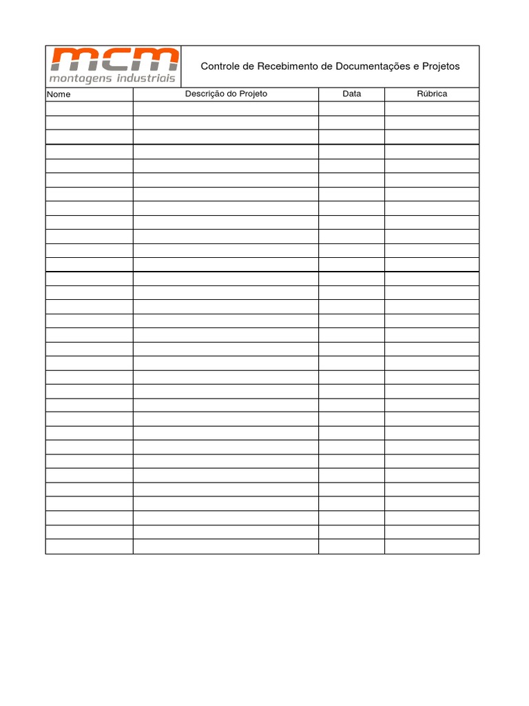 Protocolo Recebimento Projetos | PDF