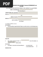 ENG - Professional Football Player Contract | PDF | Wage | Arbitration