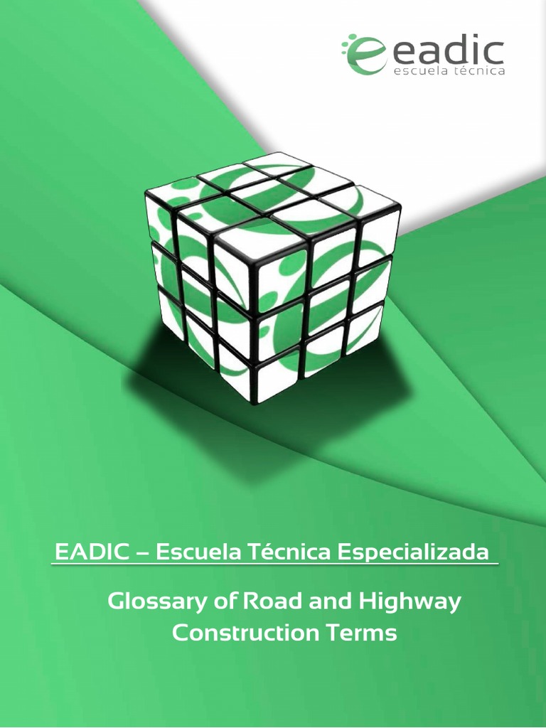 Glossary of Road and Highway Construction Terms | PDF | Road Surface ...