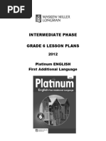 Platinum Mathematics Grade 4 Lesson Plans | PDF | Fraction (Mathematics ...