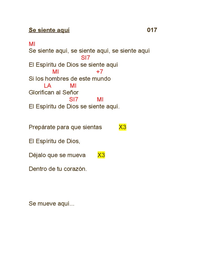 017-SE SIENTE AQUI - Doc (Recuperado) | PDF