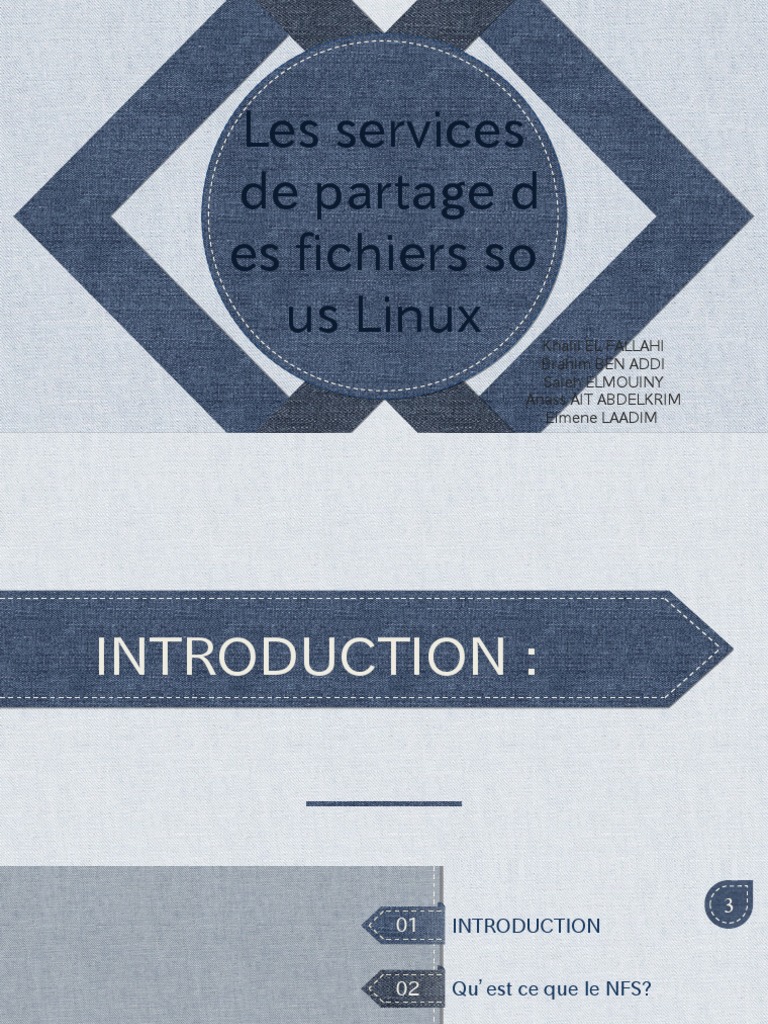 Comparaison NFS et Samba sous Linux | PDF | Serveur (Informatique) | Linux
