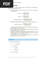 Geotechnical Engineering Formulas: γ kg m lb ft g cm G W e= V V S= V V ...