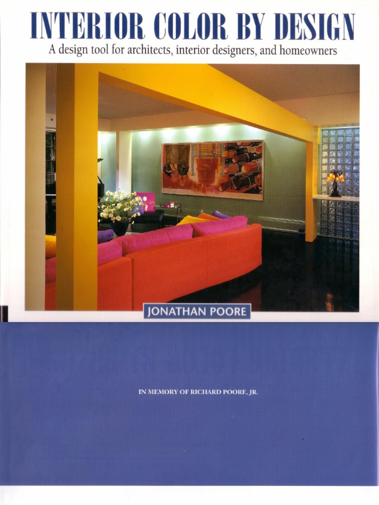 Interior Color by Design A Design Tool For Architects, Interior ...