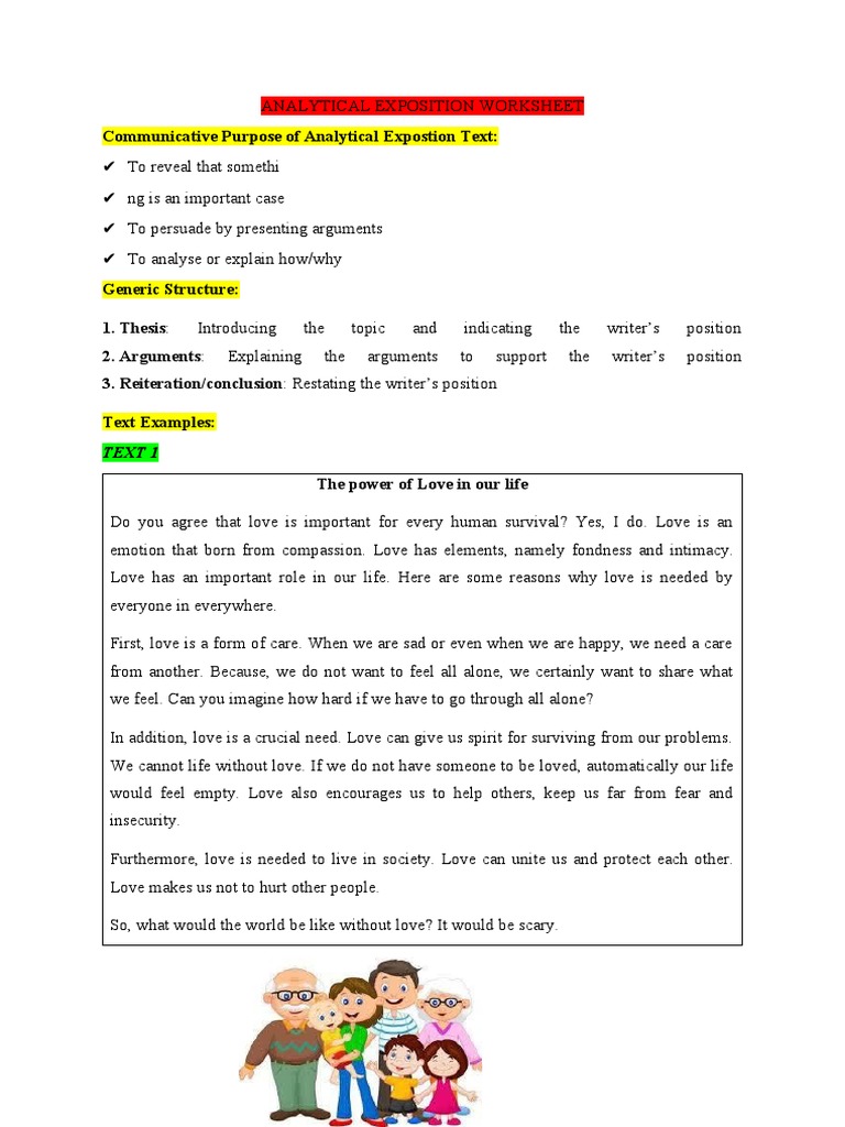 Analytical Exposition Exercise | PDF | Syntax | Linguistics